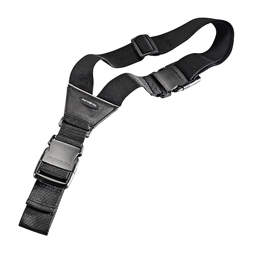 Samsonite Add A Bag Luggage Strap  One Size  Black