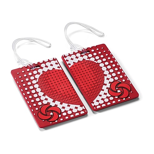 Samsonite 2 Pack Designer True Love Luggage ID Tags  One Size  Multiple Colors