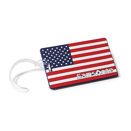Click here for Samsonite Designer American Flag Luggage ID Tag  O... prices