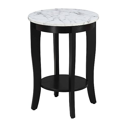 Click here for American Heritage Round End Table with Shelf  One... prices