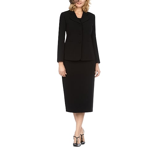 Click here for Giovanna Signature 2-pc. Skirt Suit  8  Black prices