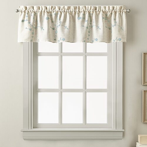 Click here for CHF Lynette Rod Pocket Tailored Valance  One Size... prices