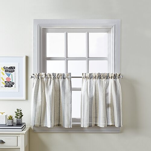 Click here for CHF Mckenzie 2-pc. Rod Pocket Window Tier  One Siz... prices