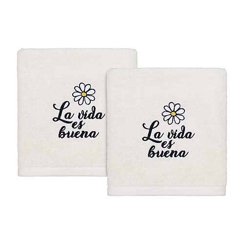 Click here for Avanti Latin Sentiments 2-pc. Hand Towel  One Size... prices