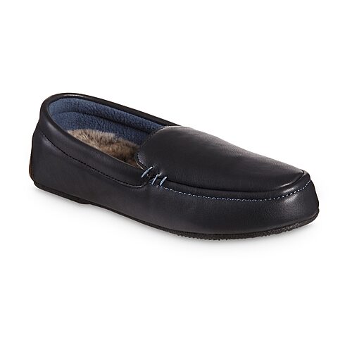 Click here for Isotoner Womens Moccasin Slippers  Large  Black prices