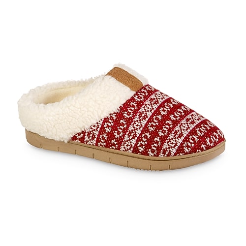 Click here for Isotoner Womens Clog Slippers  6-7  Red prices