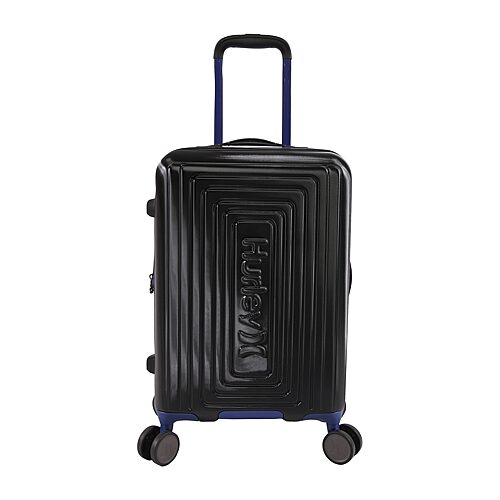 Suki 21 Hardside Spinner Suitcase - Black/Blue