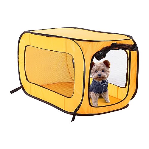 Click here for Beatrice Home Fashions Solid Pop Up Kennel Dog Cra... prices