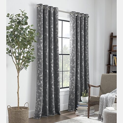 Click here for Linden Street Gwen Leaf Grommet Top Light-Filterin... prices