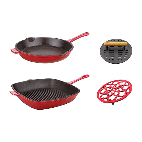 Click here for BergHOFF Neo Cast Iron 4-pc. Cookware Set with Tri... prices