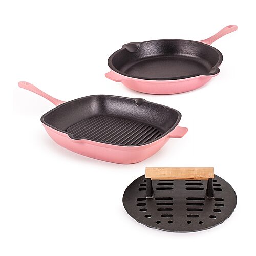 Click here for BergHOFF Neo Cast Iron 3-pc. Grill Pan and Slotted... prices