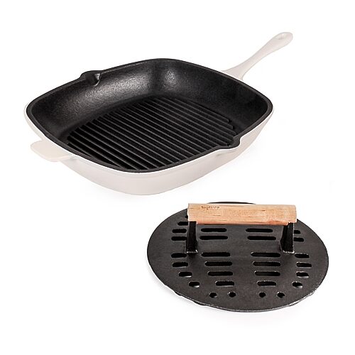 Click here for BergHOFF Neo 2pc Cast Iron 11 Grill Pan with Slott... prices
