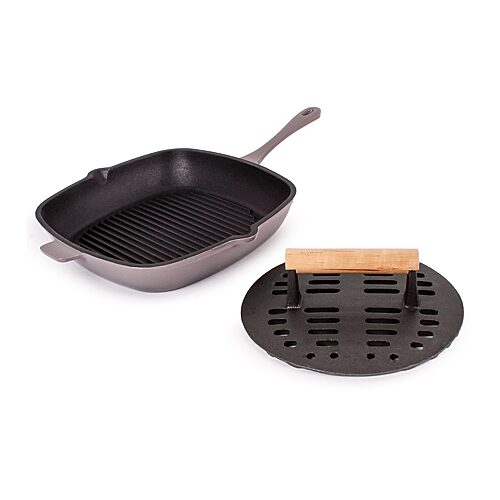Click here for BergHOFF Neo 2pc Cast Iron 11 Grill Pan with Slott... prices