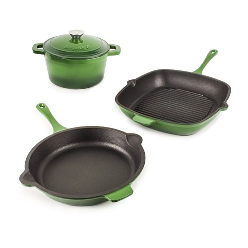 Click here for BergHOFF Neo 4pc Cast Iron Cookware Set  Fry Pan... prices