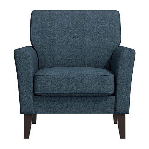 Click here for Alex Transitional Flared Arm Accent Chair in Velou... prices