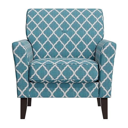 Click here for Alex Transitional Flared Arm Accent Chair in Trell... prices