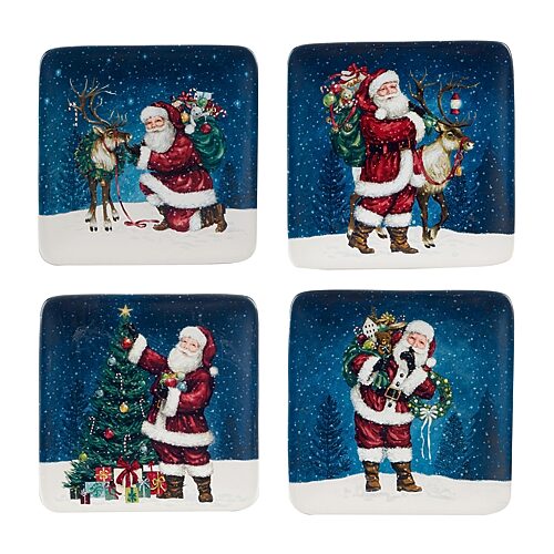 Click here for Certified International SantaS Secret 4-pc. Earthe... prices