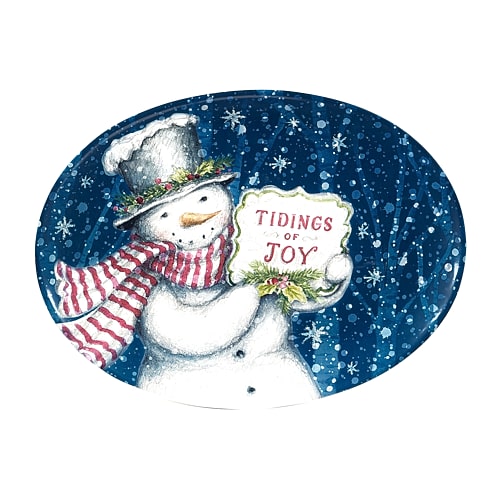 Click here for Certified International Snowman Greetings Serving... prices