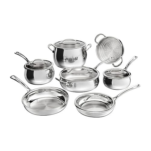 Click here for Cuisinart PureClad Tri-Ply Stainless Steel 12-pc.... prices
