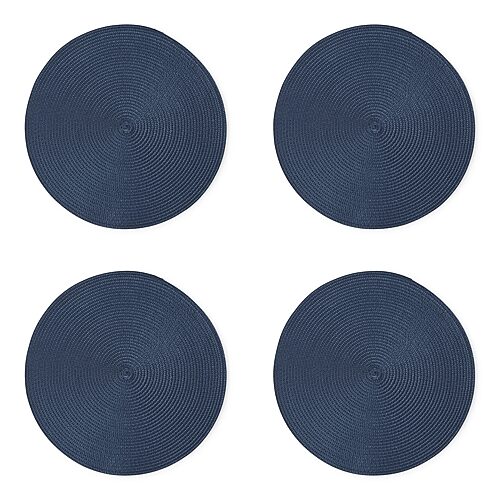 Click here for Homewear Carnegie Placemat  One Size  Blue prices