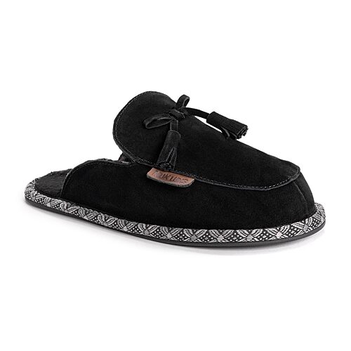 Click here for Muk Luks Womens Cosette Mule Slippers - Ebony prices