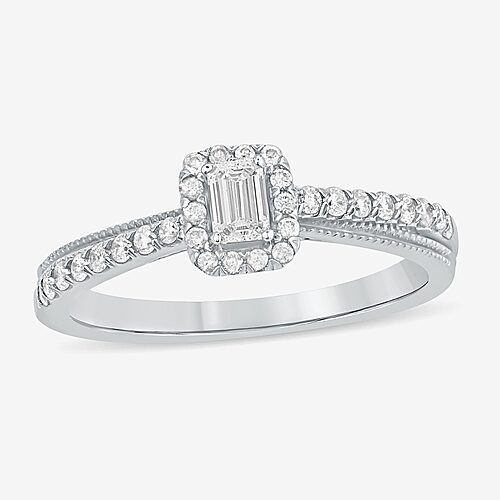 Click here for Womens 3/8 CT. T.W. Natural White Diamond 10K Gold... prices