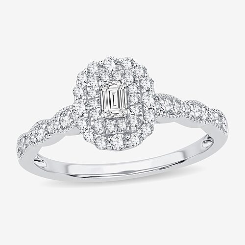 Click here for Womens 1/2 CT. T.W. Natural White Diamond 10K Gold... prices