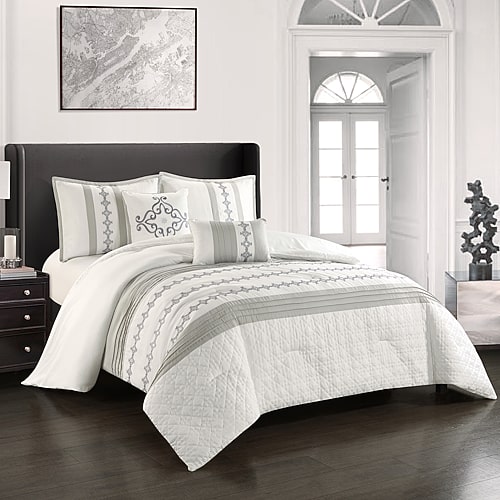 Click here for Stratford Park Olivia 5pc Midweight Comforter Set... prices