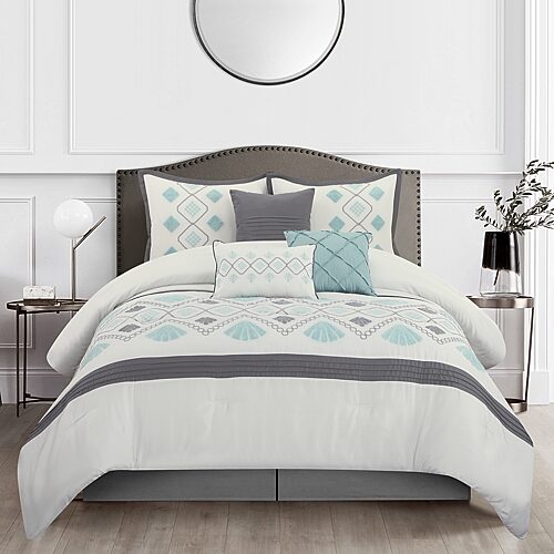 Click here for Stratford Park Corina 7-Piece Comforter Set  Calif... prices