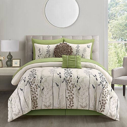 Click here for Stratford Park Elliot 10-pc. Complete Bedding Set... prices