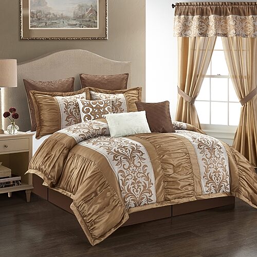 Click here for Stratford Park Lucinda 9pc. Midweight Comforter Se... prices
