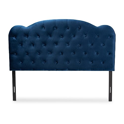 Click here for Clovis Wooden Upholstered Headboard  One Size  Blu... prices