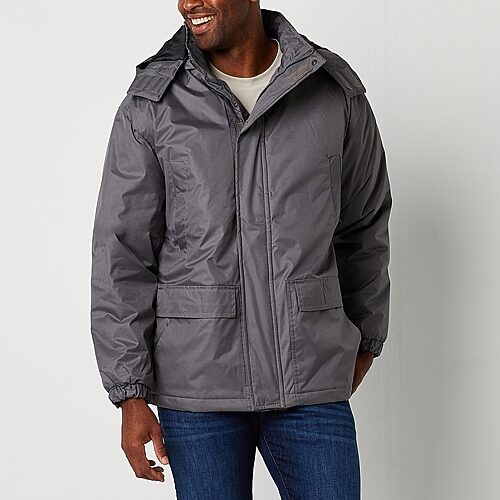 Click here for Victory Mens Big and Tall Hooded Midweight Overcoa... prices