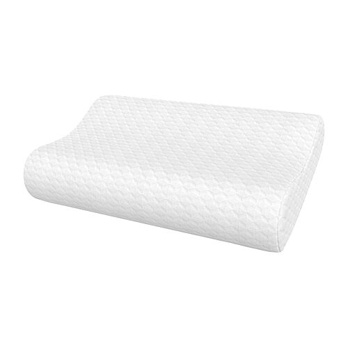 ProSleep Gel Support Memory Foam Pillow  Contour - White