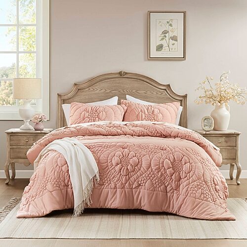 Click here for Madison Park Elise Floral 3-Pc. Comforter Set  Kin... prices