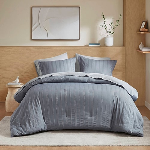 Click here for 510 Design Logan Woven Striped Complete Bedding Se... prices