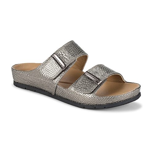 Click here for Baretraps Womens Wisteria Slip-On Sandals - Pewter prices