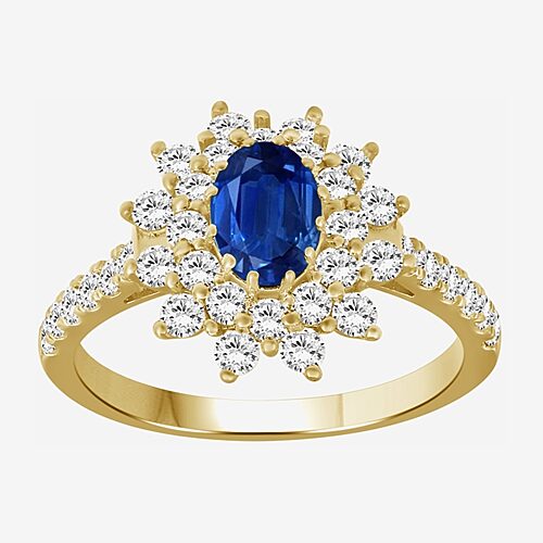 Click here for Womens 3 3/4 CT. T.W. Genuine Blue Sapphire 10K Go... prices