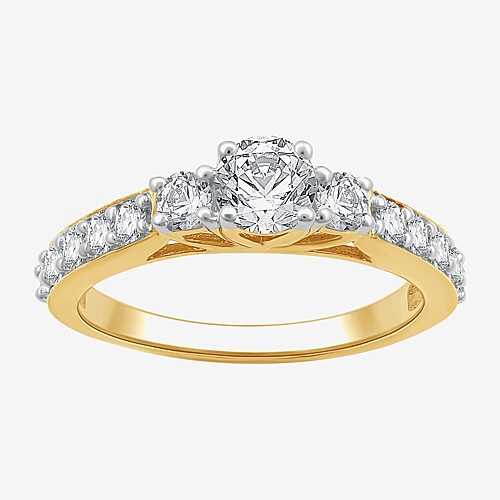 Click here for (H-I  I1) Womens 1 CT. T.W. Lab Grown White Diamon... prices