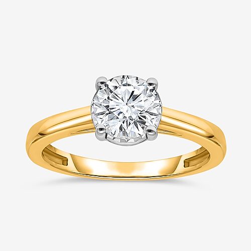 Click here for (I / Si2) Womens 1 CT. Lab Grown White Diamond Ste... prices