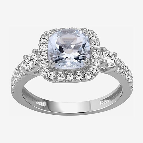 Click here for Womens 3 1/2 CT. T.W Genuine Blue Aquamarine 10K G... prices