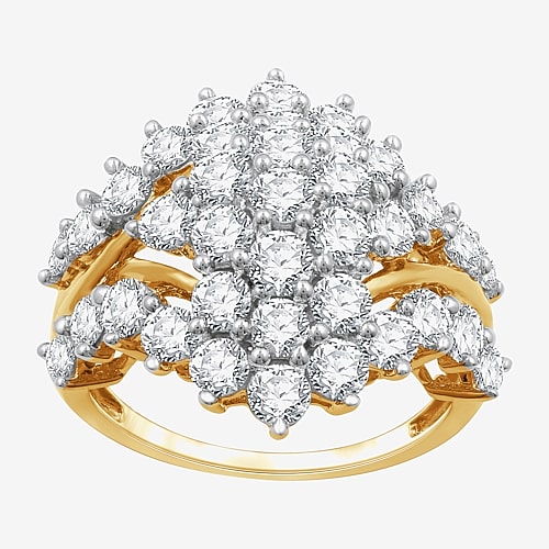 Click here for G/ Si1-Si2 Womens 3 CT. T.W. Lab Grown White Diamo... prices