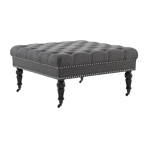 Click here for Linon Isabelle Square Tufted Ottoman  One Size  Gr... prices