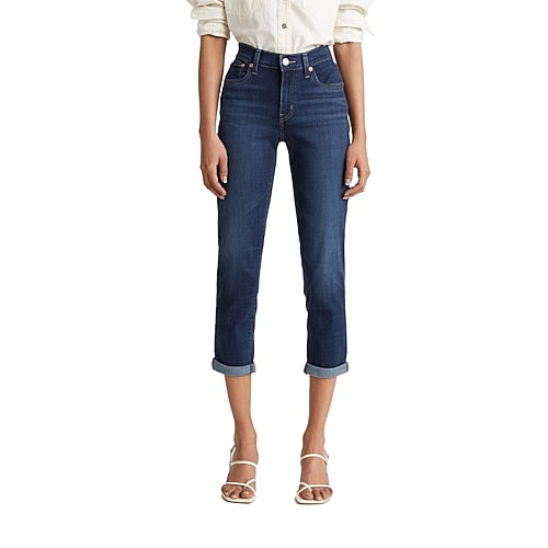 Click here for Levis Womens Mid Rise Boyfriend Jean  32  Blue prices