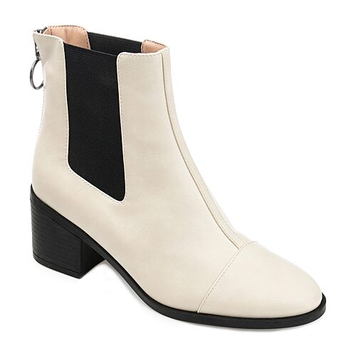 Click here for Journee Collection Womens Nigella Stacked Heel Boo... prices