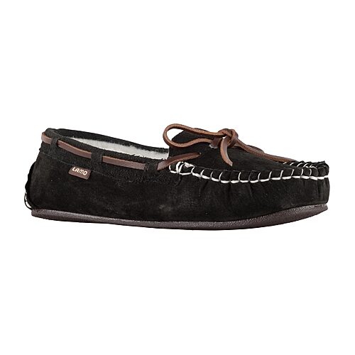 Click here for Lamo Womens Memory Foam Slip-On Slippers  9  Black prices