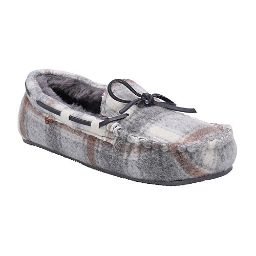 Click here for Lamo Womens Memory Foam Slip-On Slippers  7  Gray prices