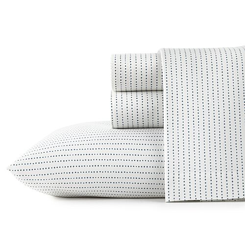 Click here for City Scene Cotton Percale 200TC Easy Care Sheet Se... prices