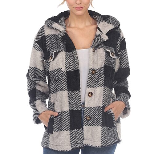 Click here for White Mark Womens Lightweight Shirt Jacket  X-larg... prices