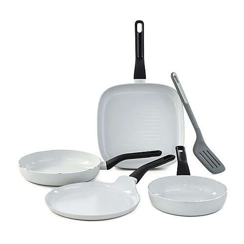 Click here for BergHOFF Leo Glints 5Pc Ceramic Nonstick Cookware... prices